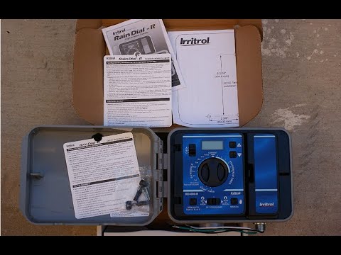 Irritrol RD600-EXT-R Rain Dial 6 Station Outdoor Irrigation Controller - Overview