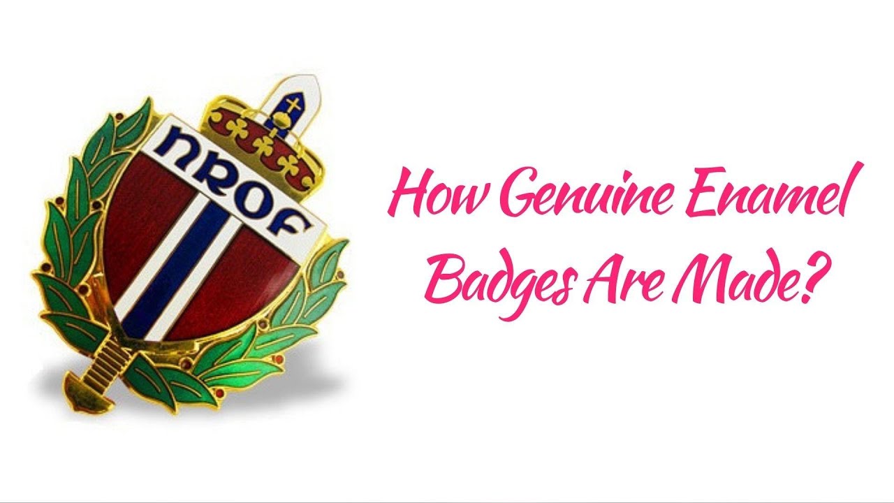 How Genuine Enamel Badges Are Made!
