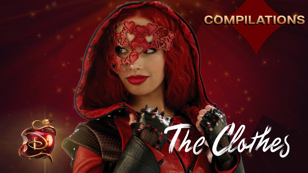 Descendants: The Rise of Red Fashion Best Moments Compilation! ❤️ | @disneychannelmusic