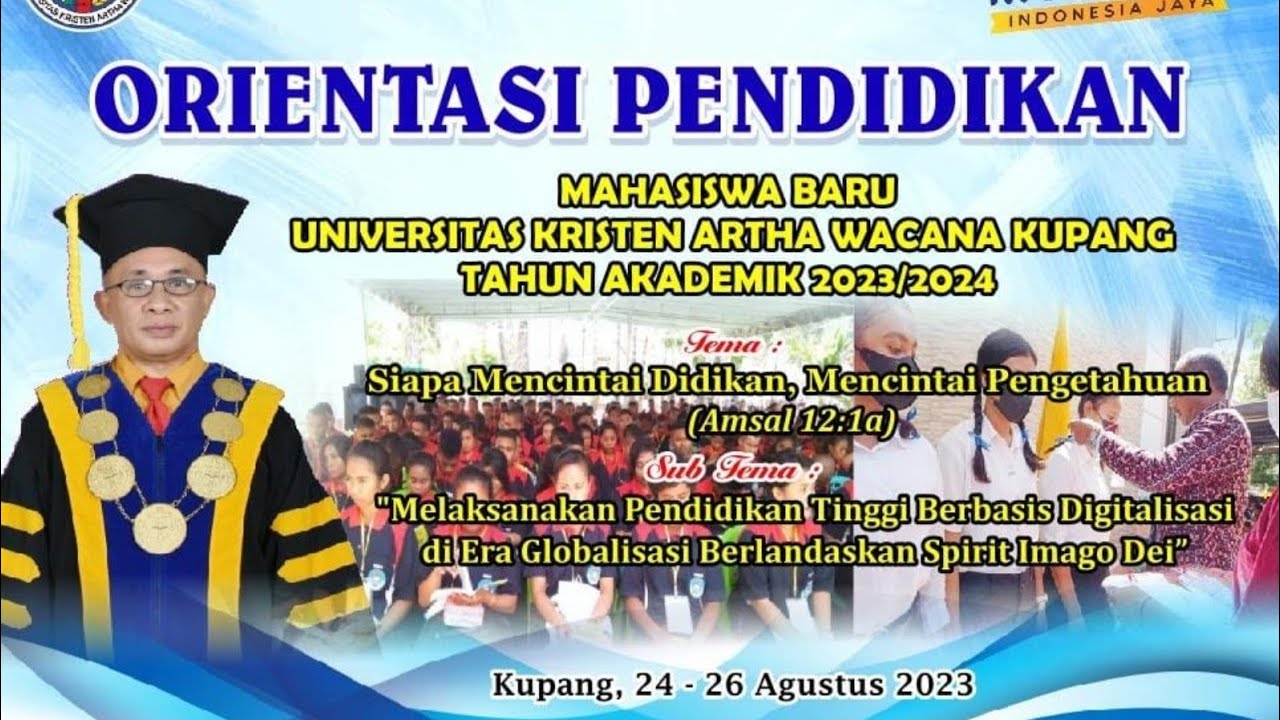 1049 Mahasiswa Baru Ikut Orientasi Pendidikan di UKAW Kupang | UKAW