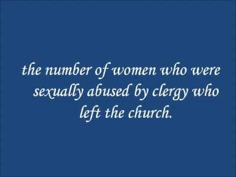 Clergy Sexual Abuse of Adults