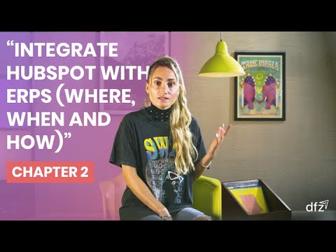 What are the benefits of integrating HubSpot with an ERP system?
