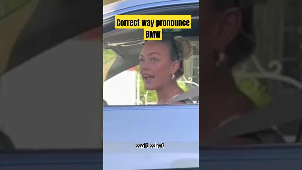 Correct way to pronounce  BMW