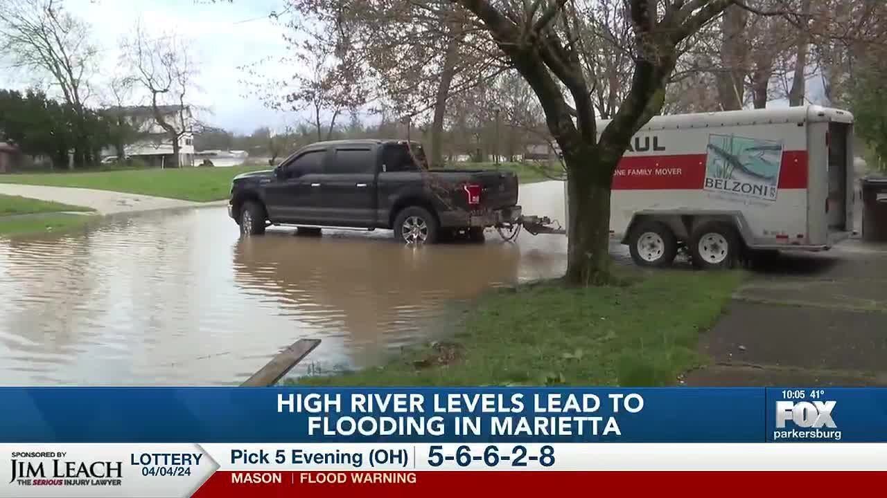 Flooding grows in Marietta as river level nears 40 feet