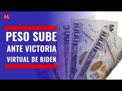 Precio del dólar hoy: Peso sube ante virtual victoria de Biden y avance en vacuna de Pfizer