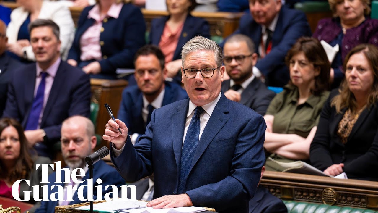 PMQs: Keir Starmer takes questions in parliament – watch live