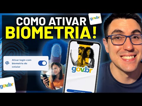 COMO ATIVAR e ACESSAR o aplicativo GOV.BR com a BIOMETRIA ou RECONHECIMENTO FACIAL