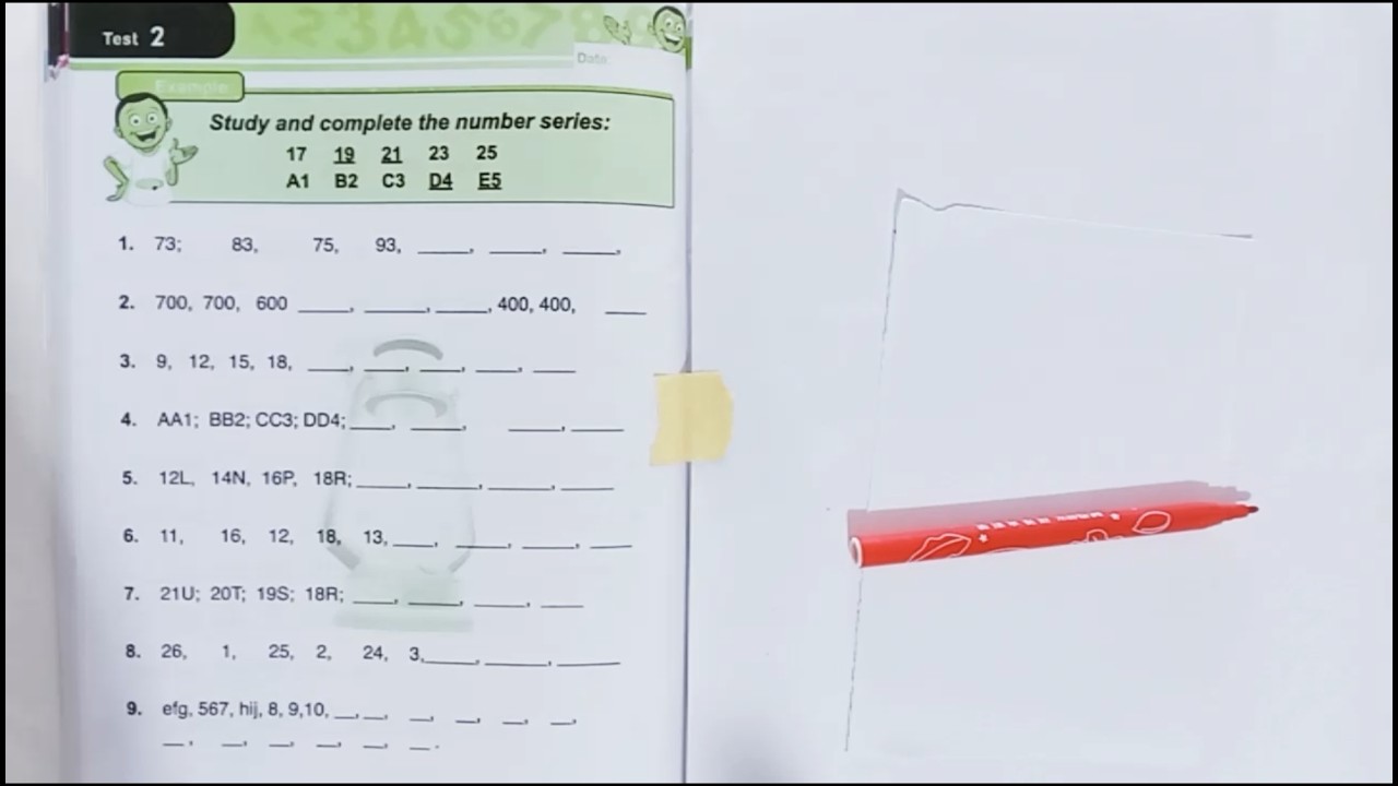 SOLVED! Test2, page64, book4 Lantern quantitative reasoning