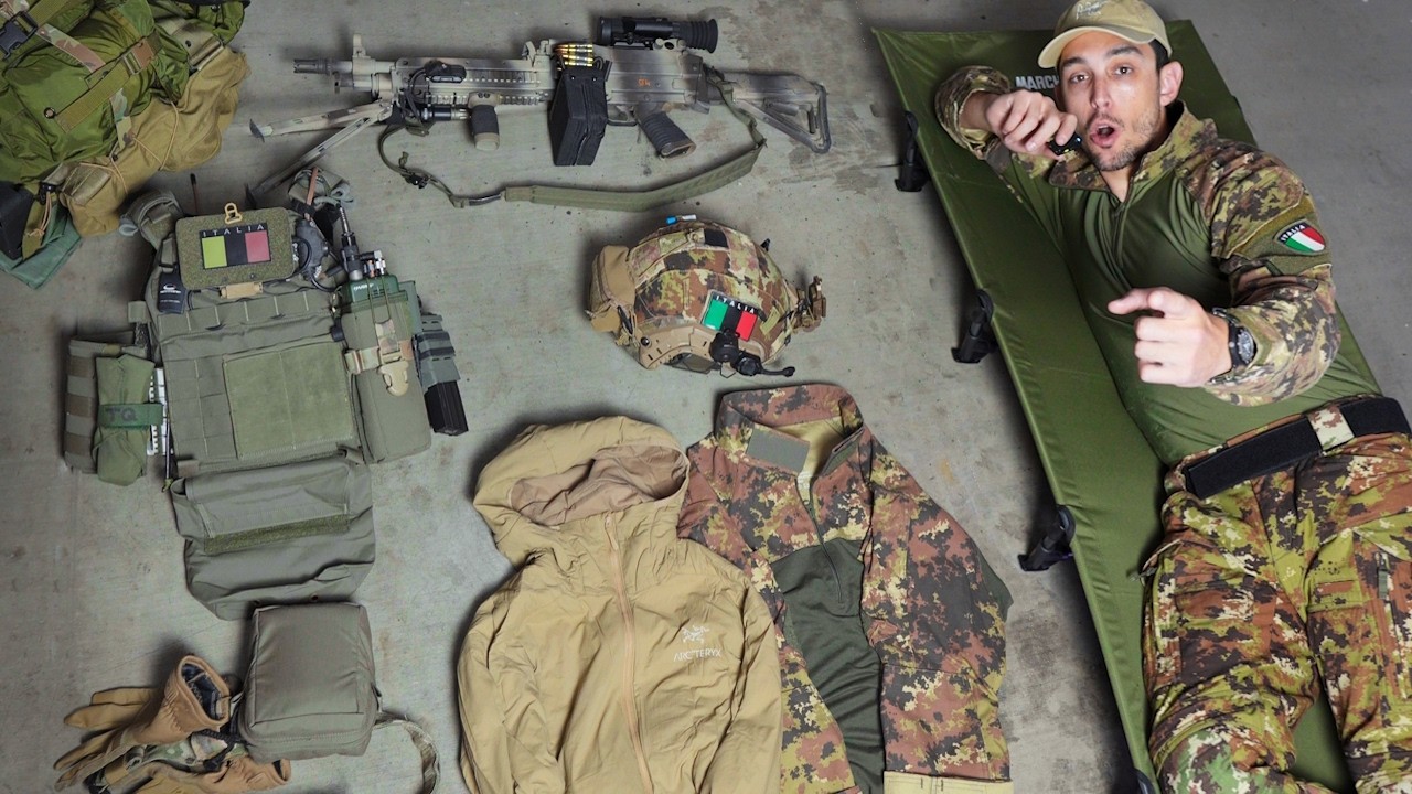 NATO 2 Day Full Kit Breakdown (Autistic) MSW Italian Army Edition