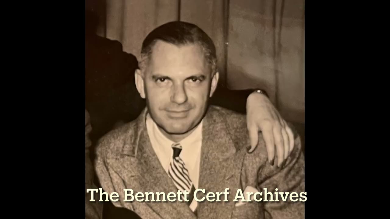 Arlene Francis show WOR August 30, 1971 remembering Bennett Cerf 