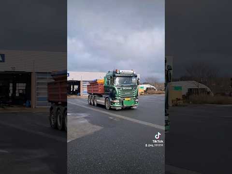Holm & Jensen Vognmandsforretning, Scania 6-Series V8, Truckspotting