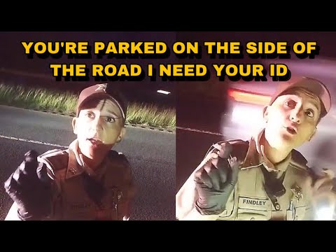Cop Wants His ID For Parking On The Side Of The Road