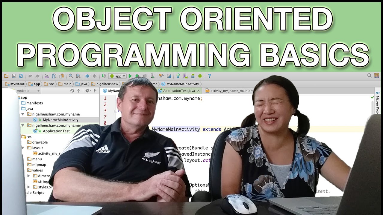 Wife learns android programming - Introduction to object oriented programming concepts