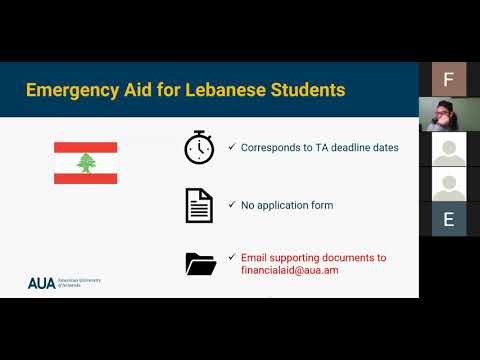 Financial Aid at AUA