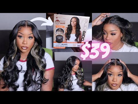 YOU ONLY NEED $39 FOR A GLUELESS LACE WIG! 😭🤯 NO PLUCKING + OR STYLING! AMAZON WIGS ARE GOING CRAZY!