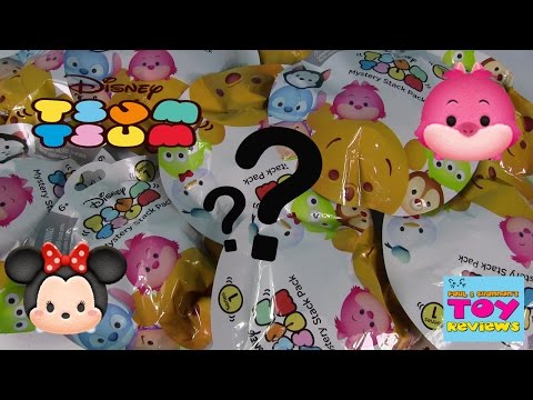 Disney Tsum Tsum Mystery Stack Packs series 1 Toy Opening Review | PSToyReviews