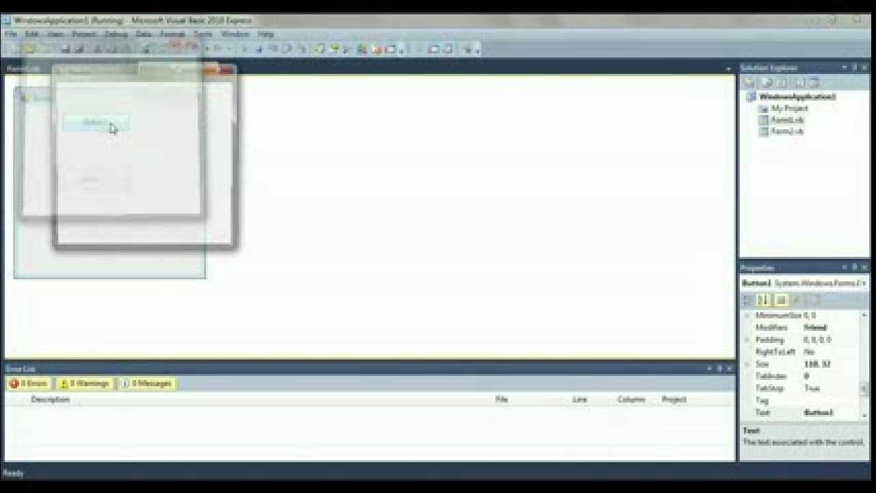 Adding multiple forms in VB