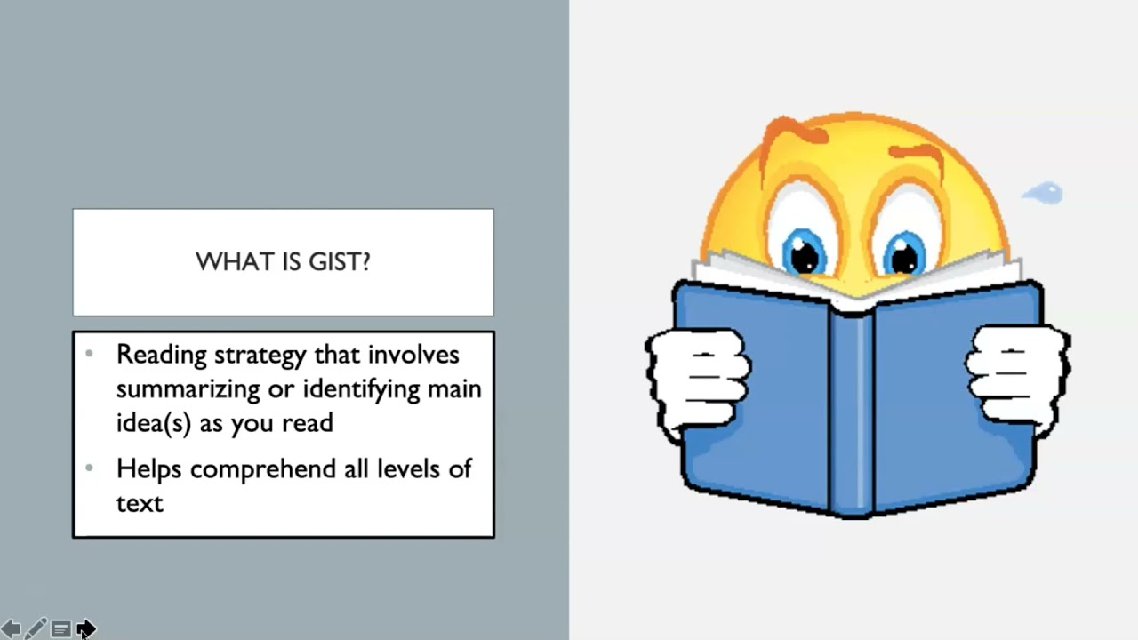 The Gist Reading Strategy
