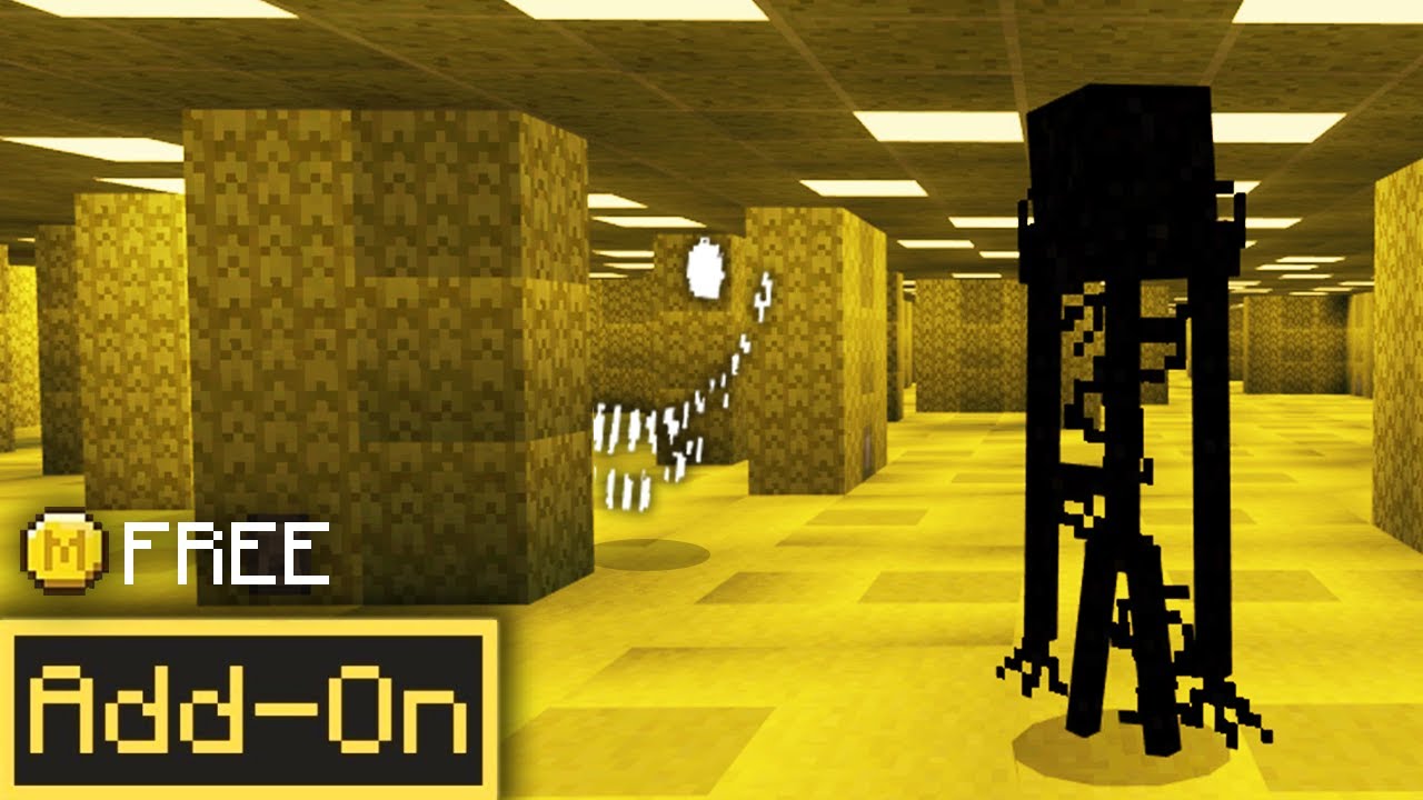 This FREE Backrooms Minecraft Addon Is Too Good