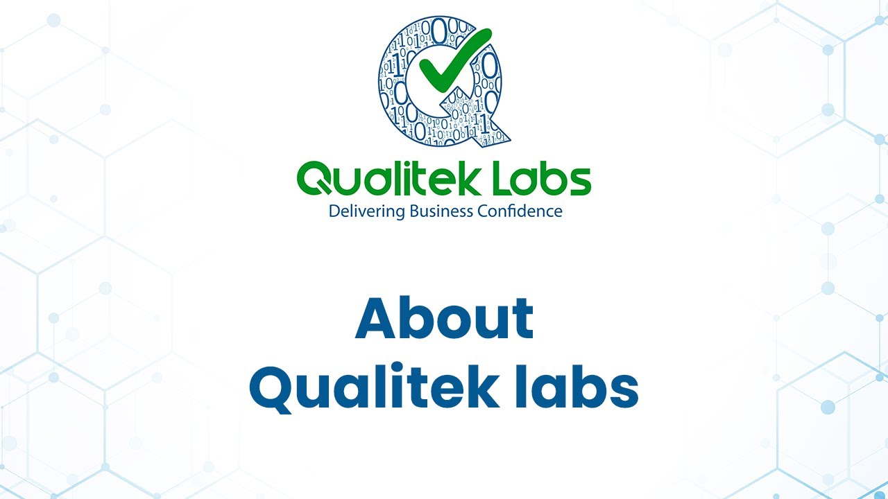 About us Qualitek Labs