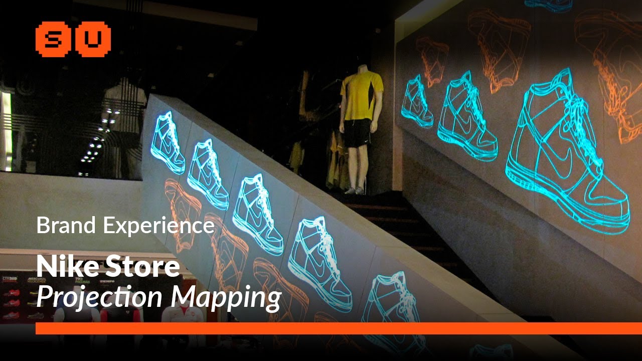 SuperUber: Nike - Mapeamento de Projeção | Projection mapping