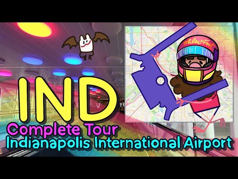 Getting Around Indianapolis International Airport - Complete Airport Tour