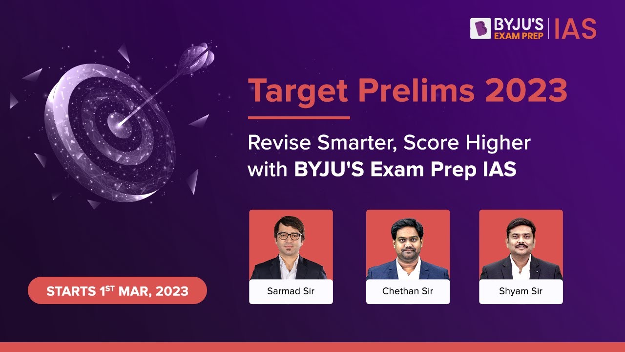 Target Prelims 2023 | Free Crash Course for UPSC Prelims 2023 | Prepare for Prelims in Under 90 Days