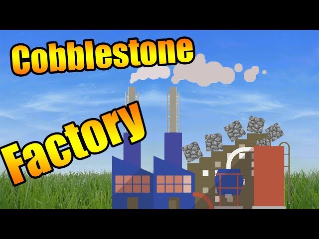 Cobblestone Factory Minecraft Map