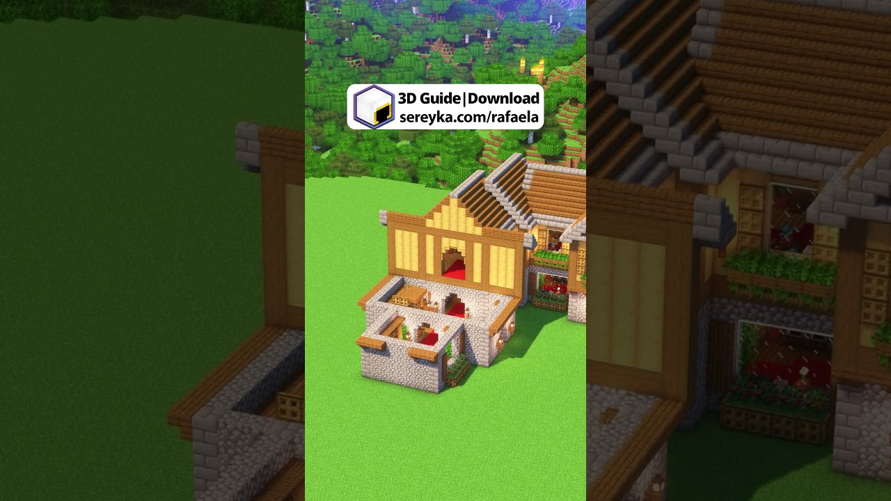 Minecraft Easy Starter House🏡 Download Build Link in bio📝 #minecraft #minecraftbuilding