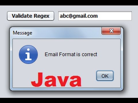 Java prog#143. Using Regular Expressions in Java