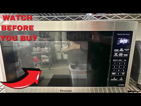 Panasonic NN-SN76LS 1.6 cu.ft Cyclonic Inverter Countertop Microwave Oven 1250Watt Power