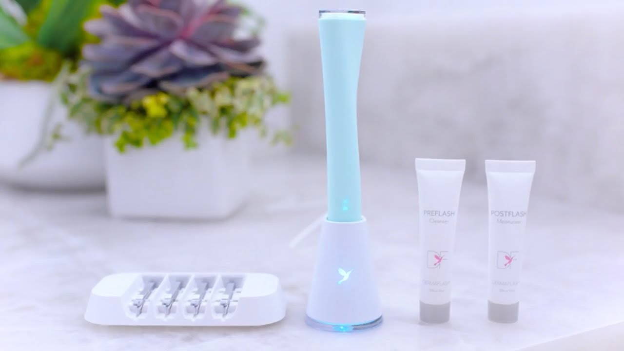 DERMAFLASH 2.0 Facial Exfoliating Device | LovelySkin™