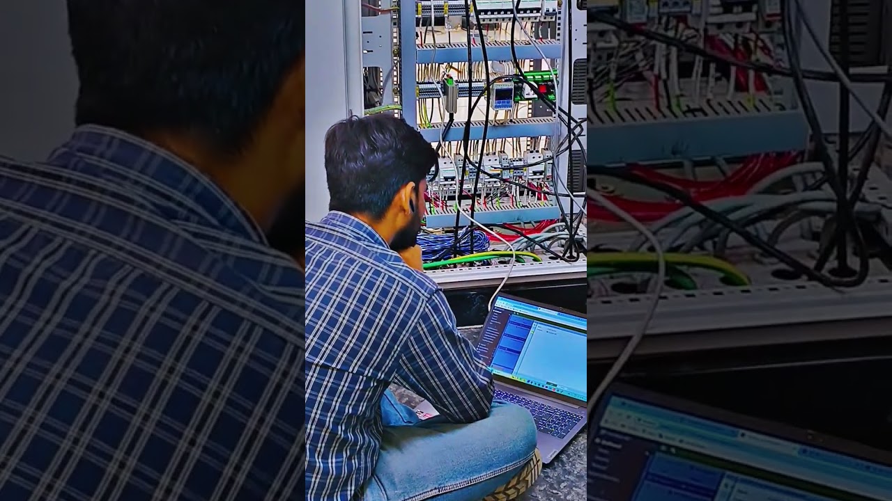 PLC programming SCADA System #scada #scadaprogramming #plc #electrial