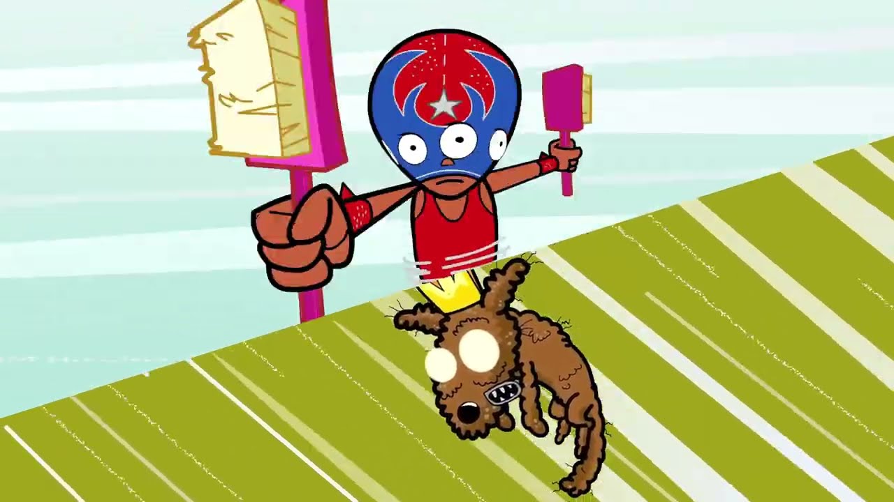 ¡Mucha Lucha! - Rikochet and Buena Girl Vs. The Garbage King and Prince