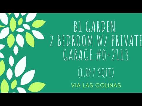 VLC B1 Garden 2 Bedroom (1,097 sqft.)