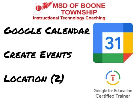 Add Locations to Google Calendar Events in Seconds