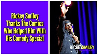 Rickey Smiley Thanks The Comics Who Helped With His Comedy Special ...
