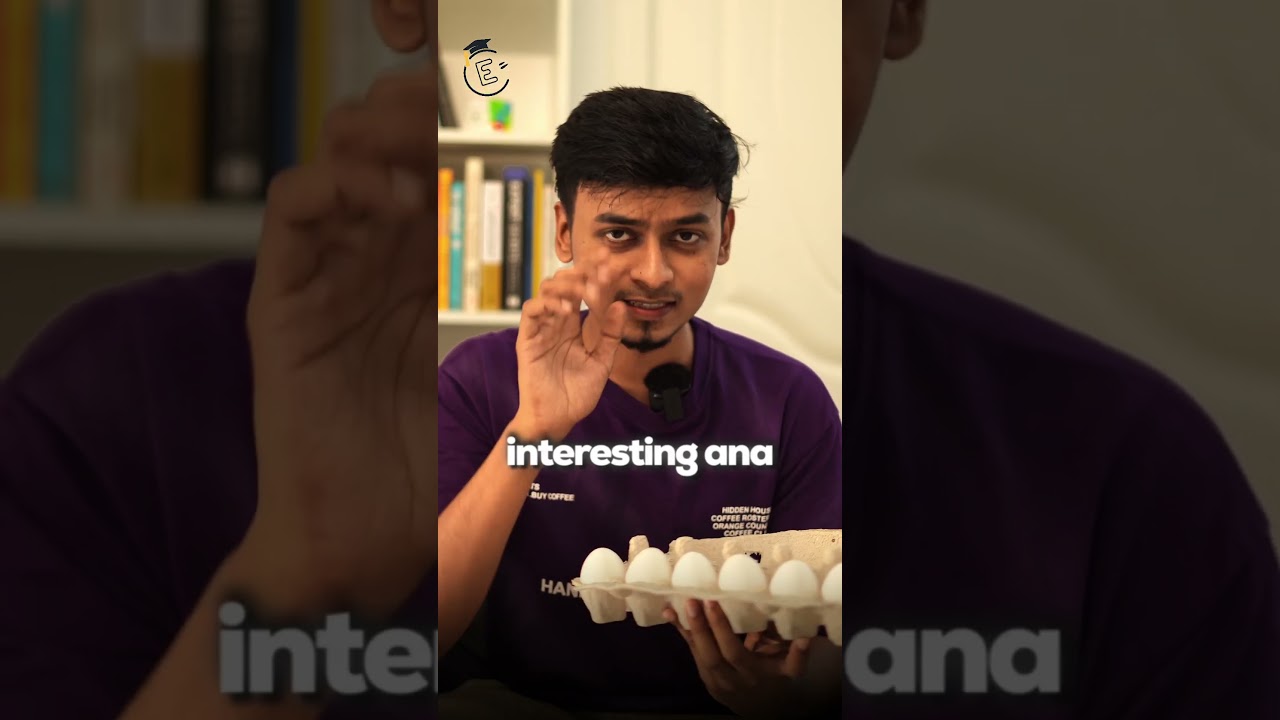 Array Explained in 1 Minute - Made Simple with an Egg Tray! #shorts #array