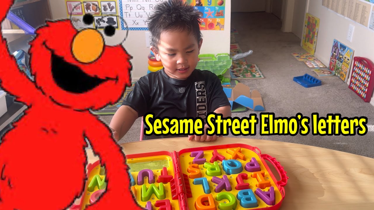 Sesame Street Elmo’s Letters on the go | Noah’s Toy Review| Walmart🇺🇸