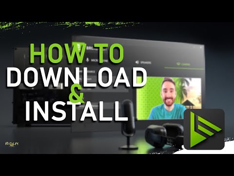 How to download & install Nvidia Broadcast App!