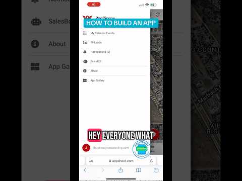 How to build an app easy, with AppSheet!
