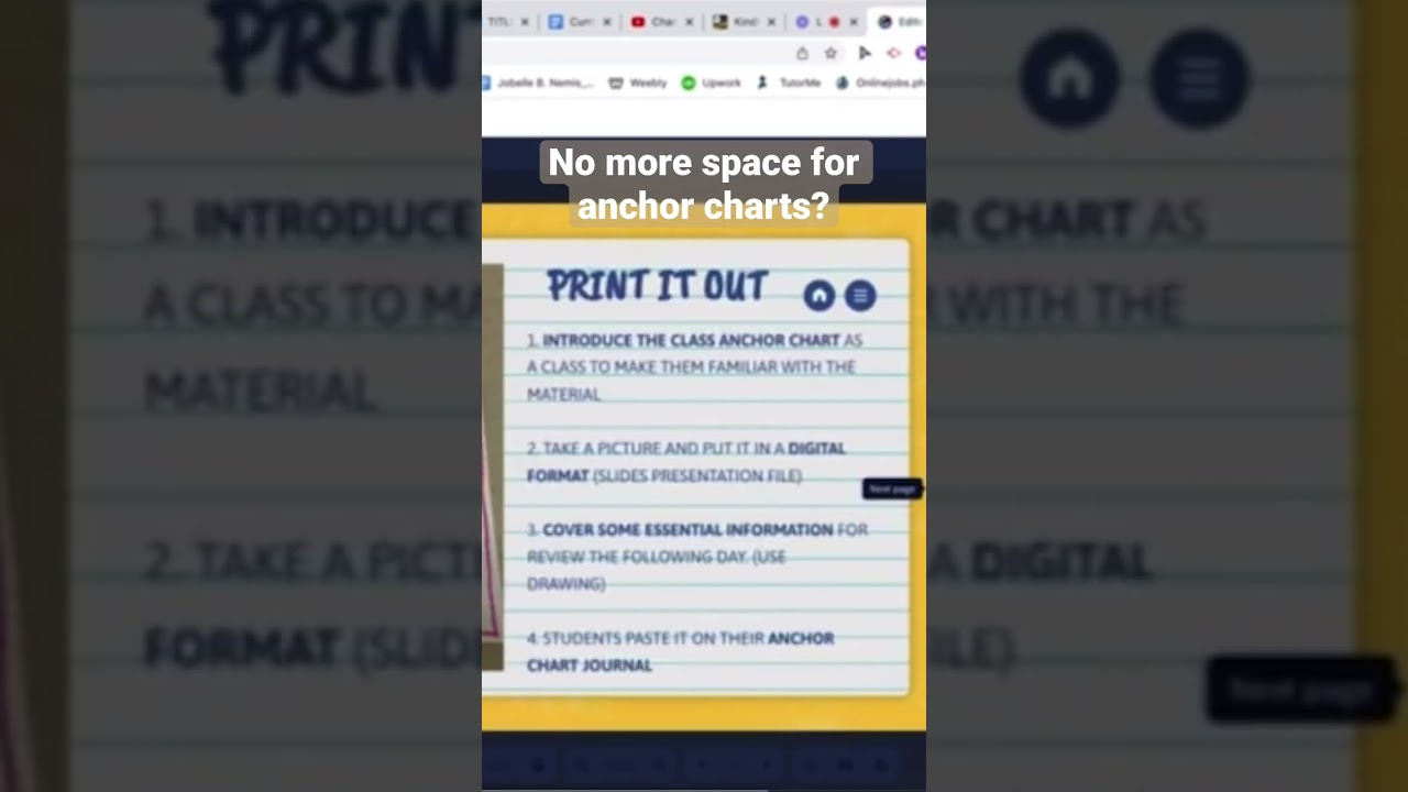 Make digital anchor charts! #creativeteaching #classroomresources #teacherbelle
