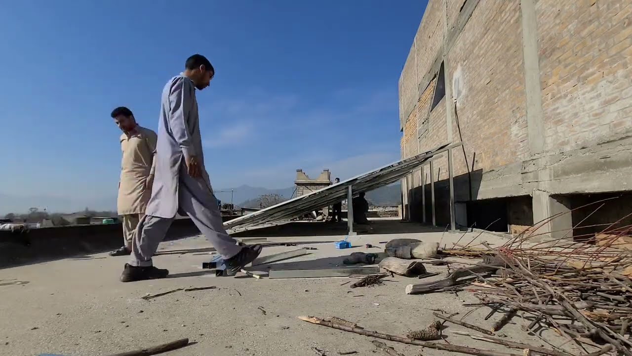 making of solar structure customized