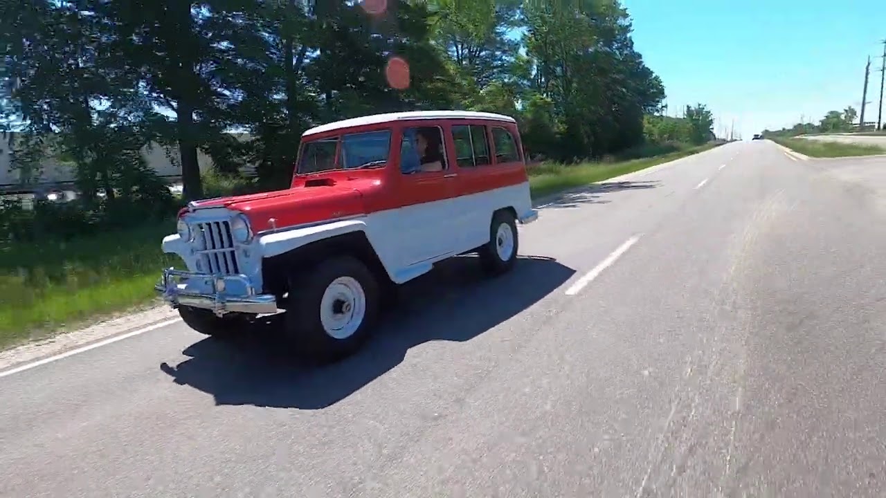117032 1959 Willys Utility Wagon Test Drive *SOLD*