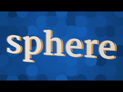 SPHERE pronunciation • How to pronounce SPHERE