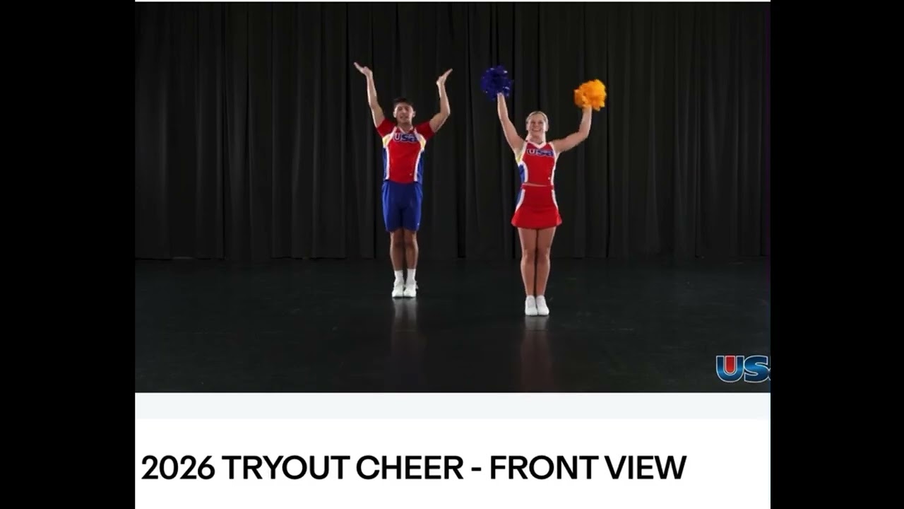 2026 TRYOUT CHEER - FRONT VIEW