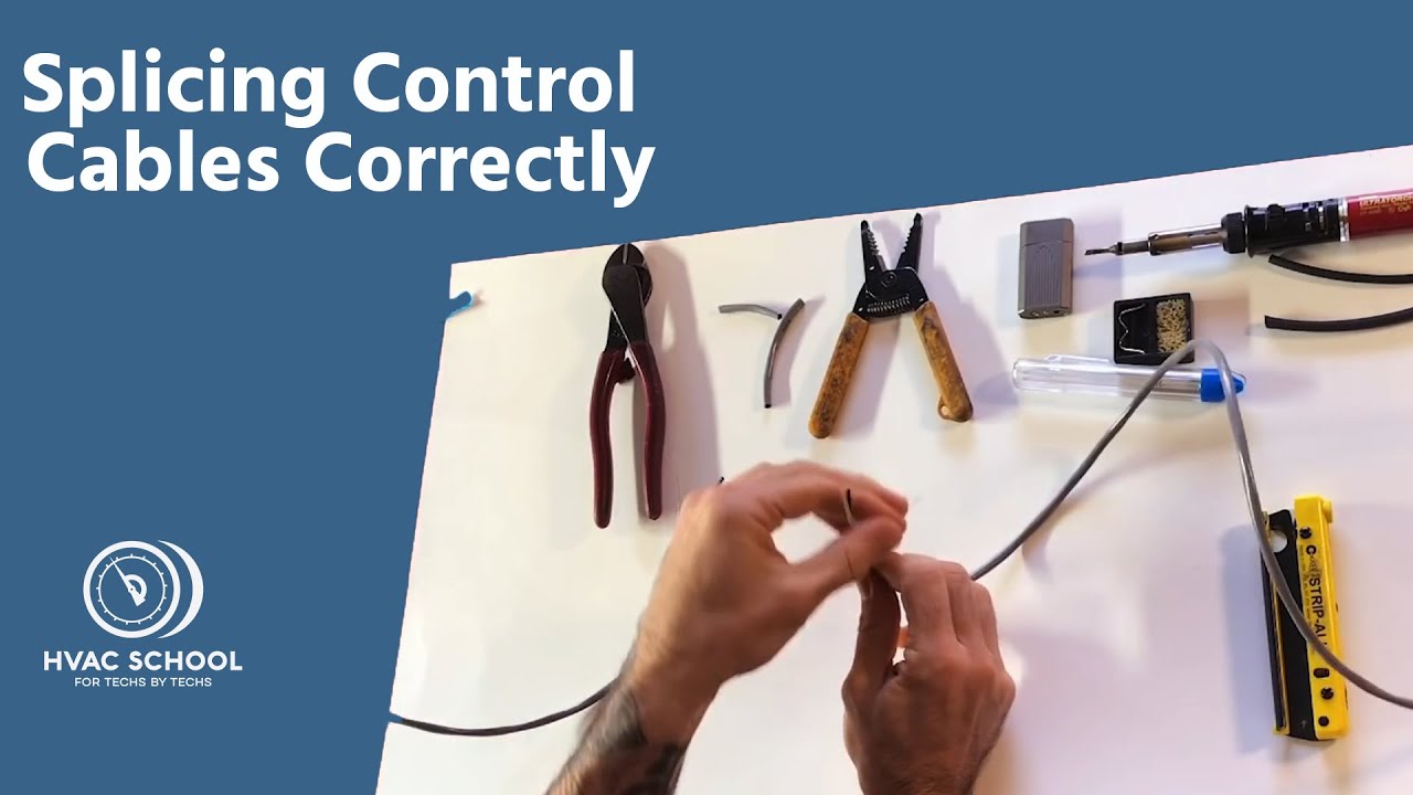 Splicing Control Cables Correctly
