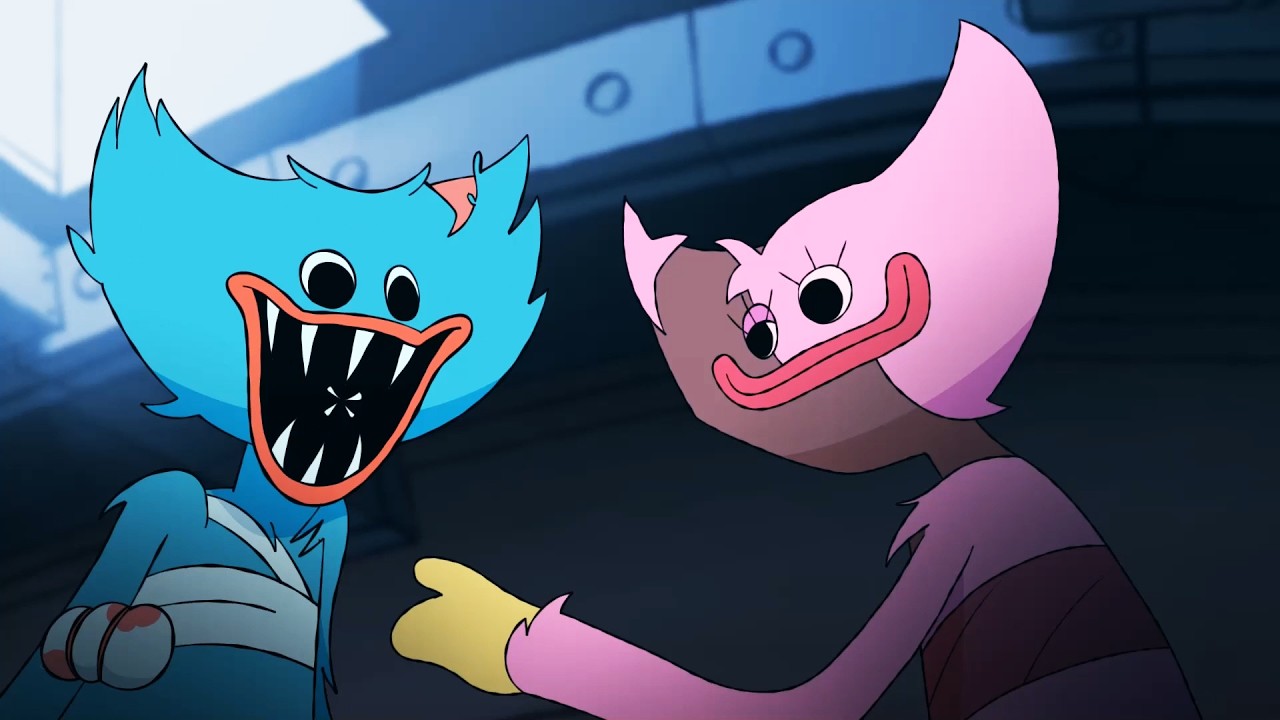 Huggy Wuggy meets Kissy Missy (Poppy Playtime Animation)
