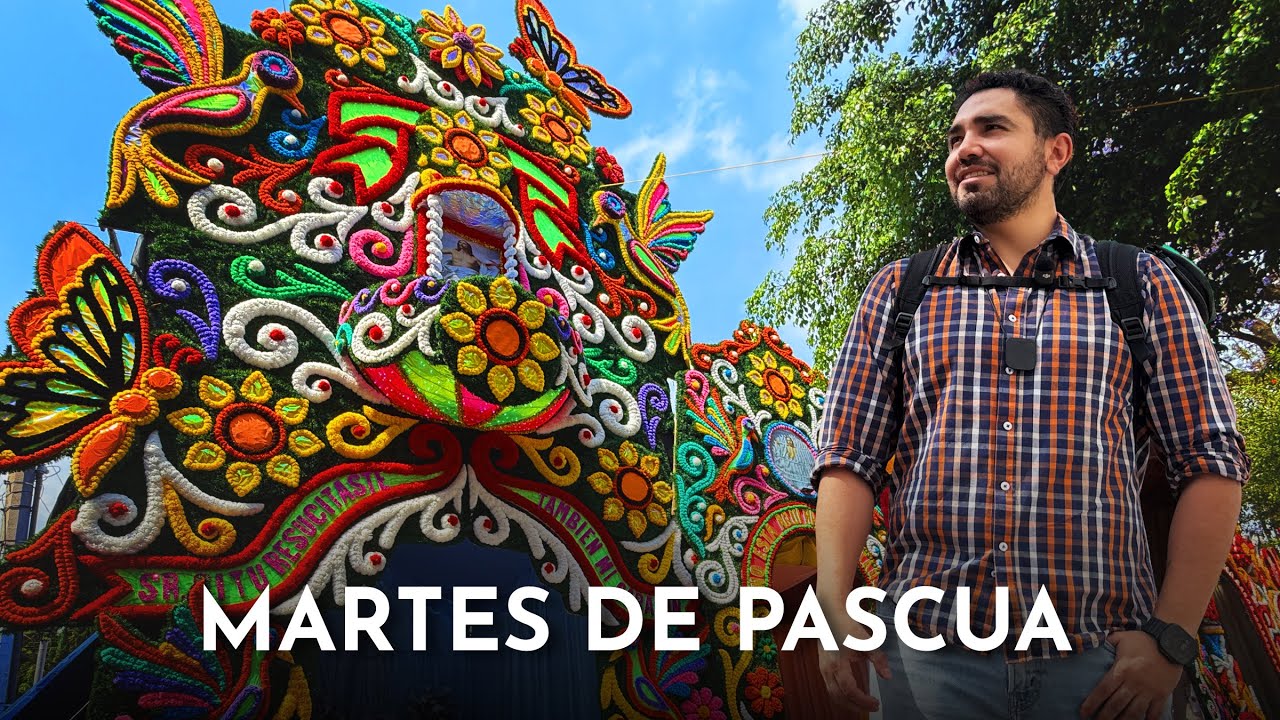 Martes de Pascua en Iztacalco: cuando la fe se convierte en arte y el pueblo florece