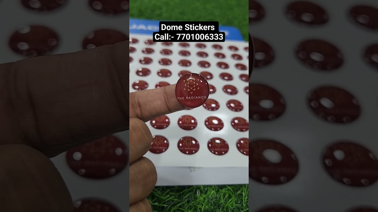 Dome Stickers #domesticker #dome #stickers #labels #promotion